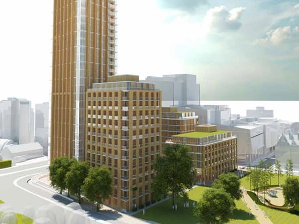 Soundis Cradle and Batten System | Taberner House, Croydon